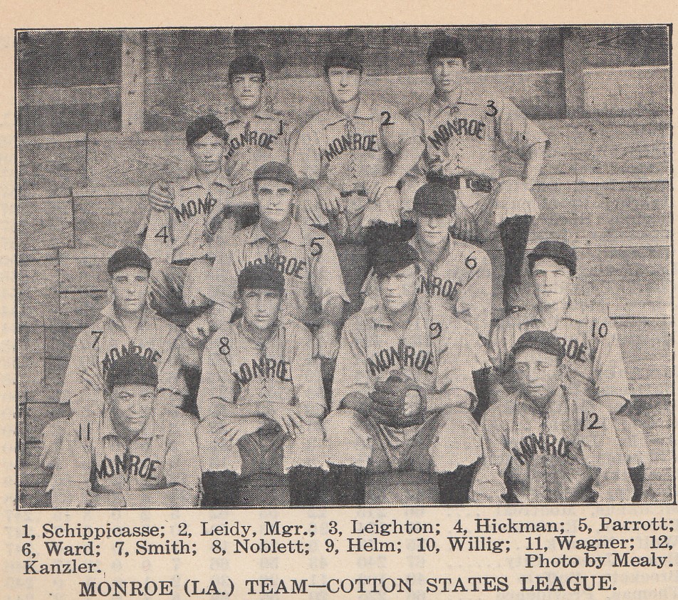 Monroe Hill Citys Baseball Team – Ouachita Parish History Tidbits