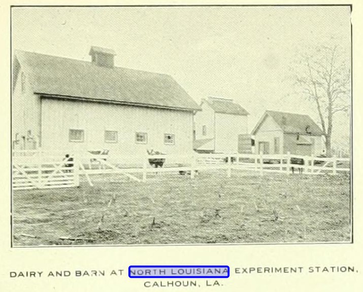 Calhoun Experimental Station, circa 1900 – Ouachita Parish History Tidbits